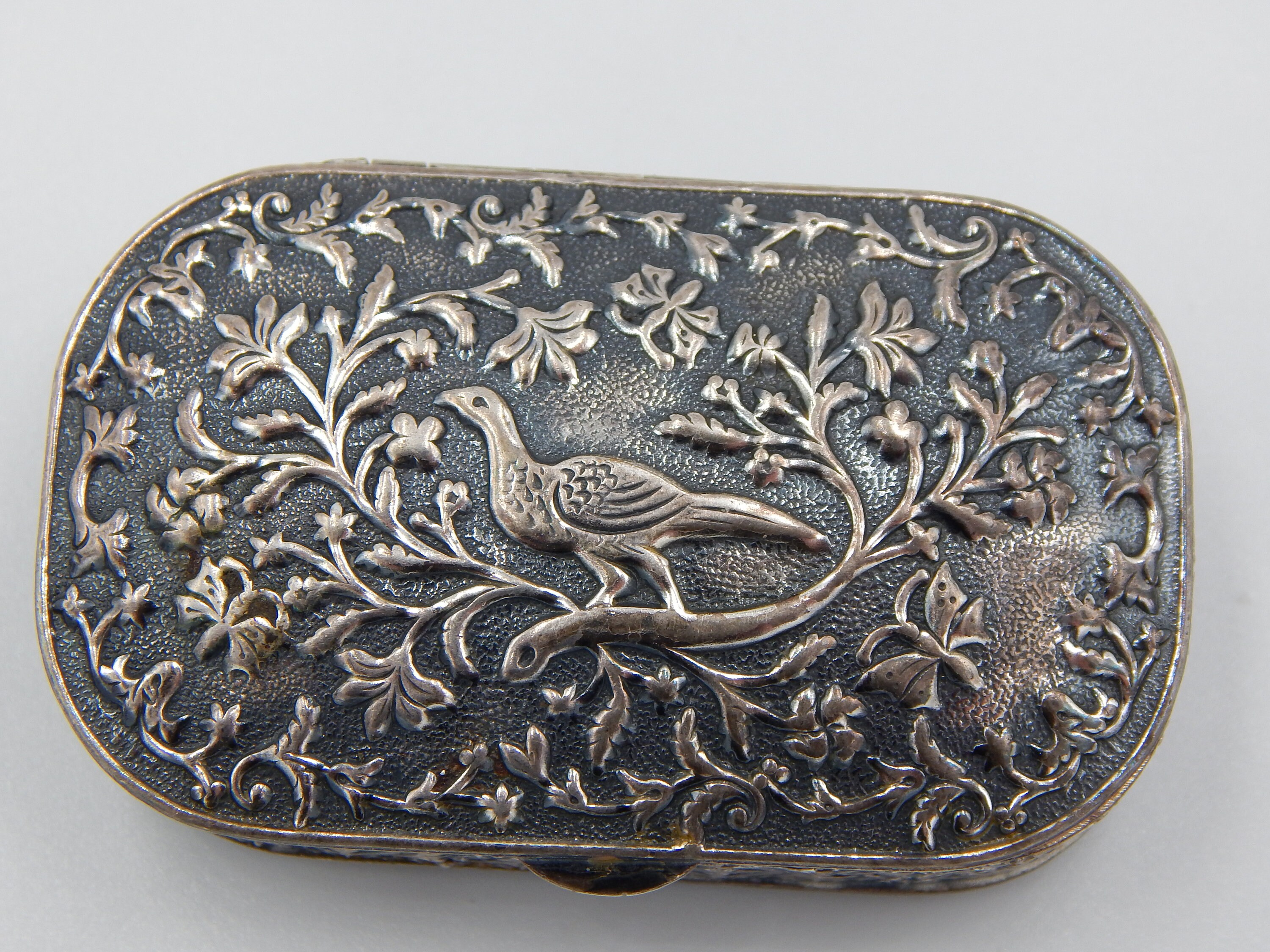 NAPIER Repousse Style Trinket Box Peasant Butterflies Nature - Etsy