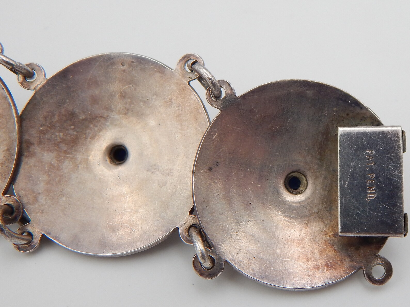 NAPIER Mid Century Modernist Style Bracelet Blue Glass | Etsy