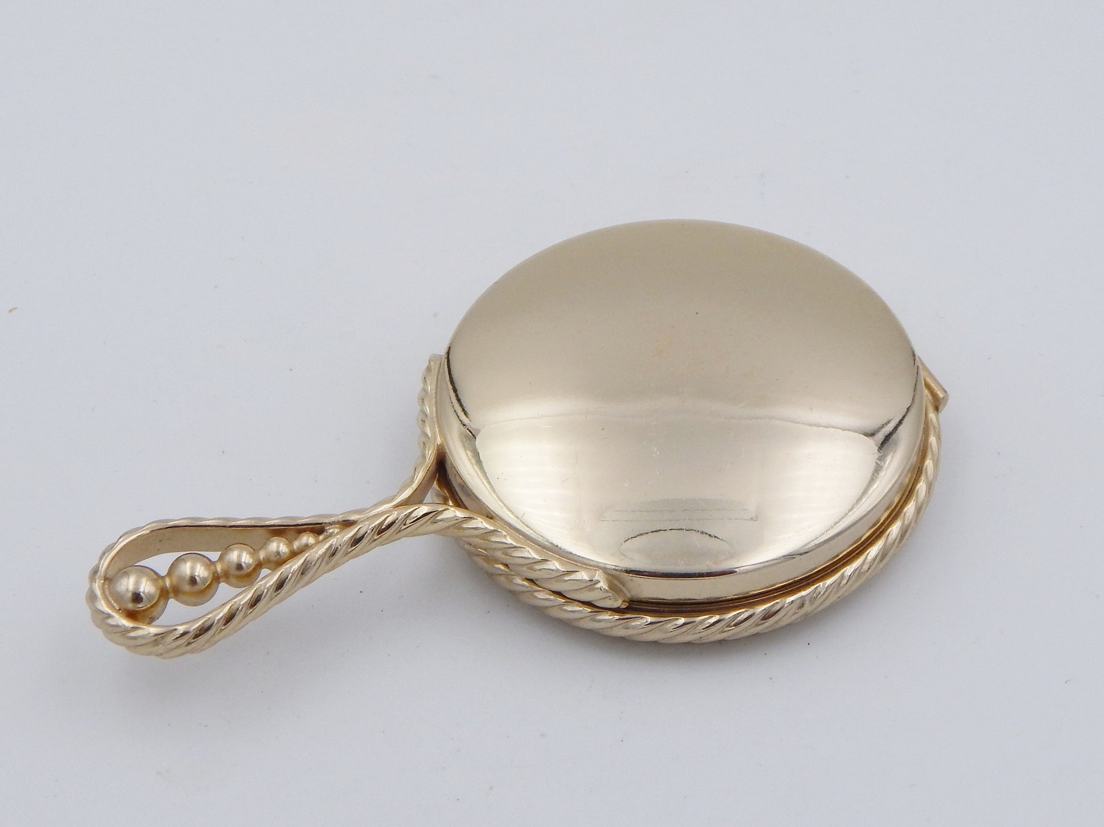 NAPIER Powder Compact Hand Mirror Design - 1950 - Etsy