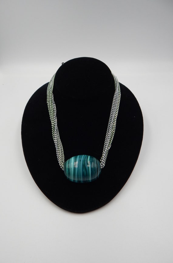 Vintage statement french necklace - Gem