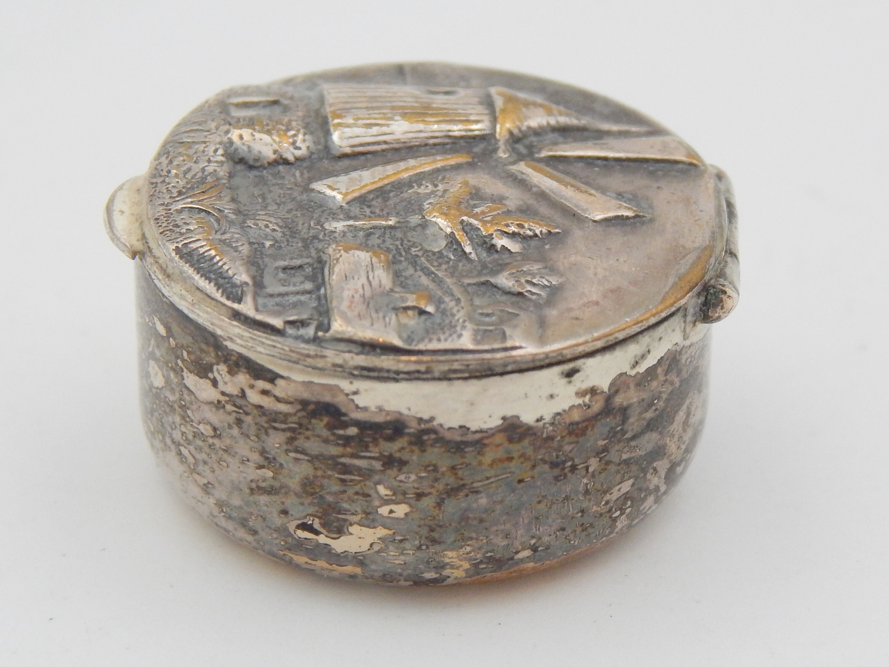 NAPIER Windmill Trinket Pill Box - Loved - Etsy