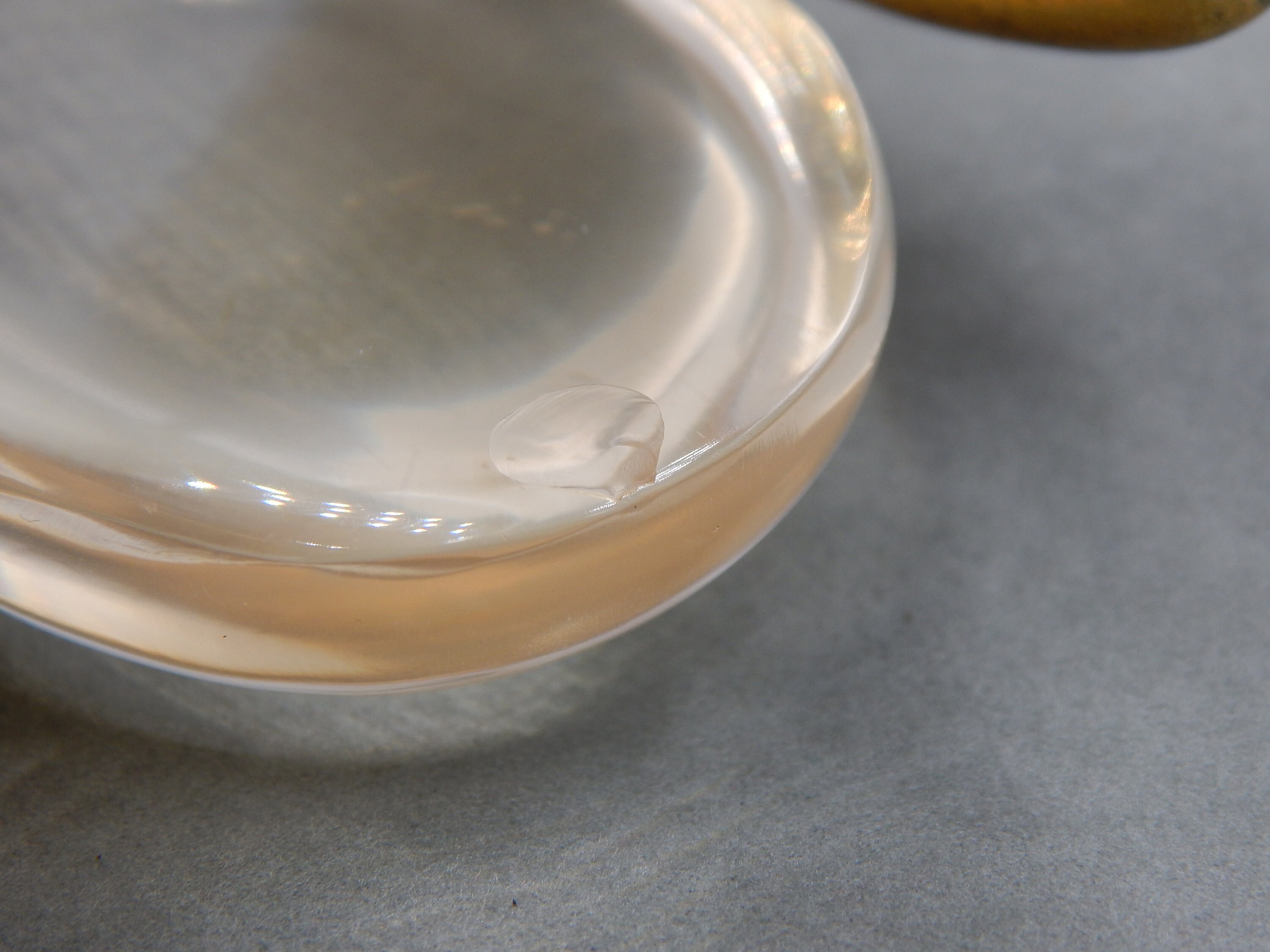 MONIES Gerda Lynggaard Lucite Gold Bracelet Statement Drama - Etsy