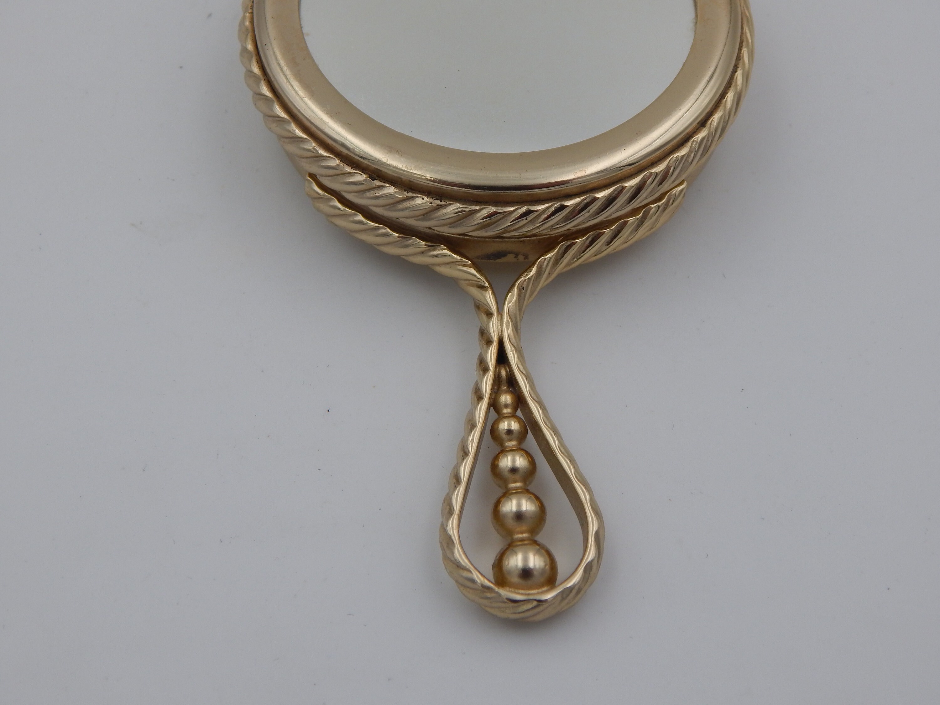 NAPIER Powder Compact Hand Mirror Design - 1950 - Etsy