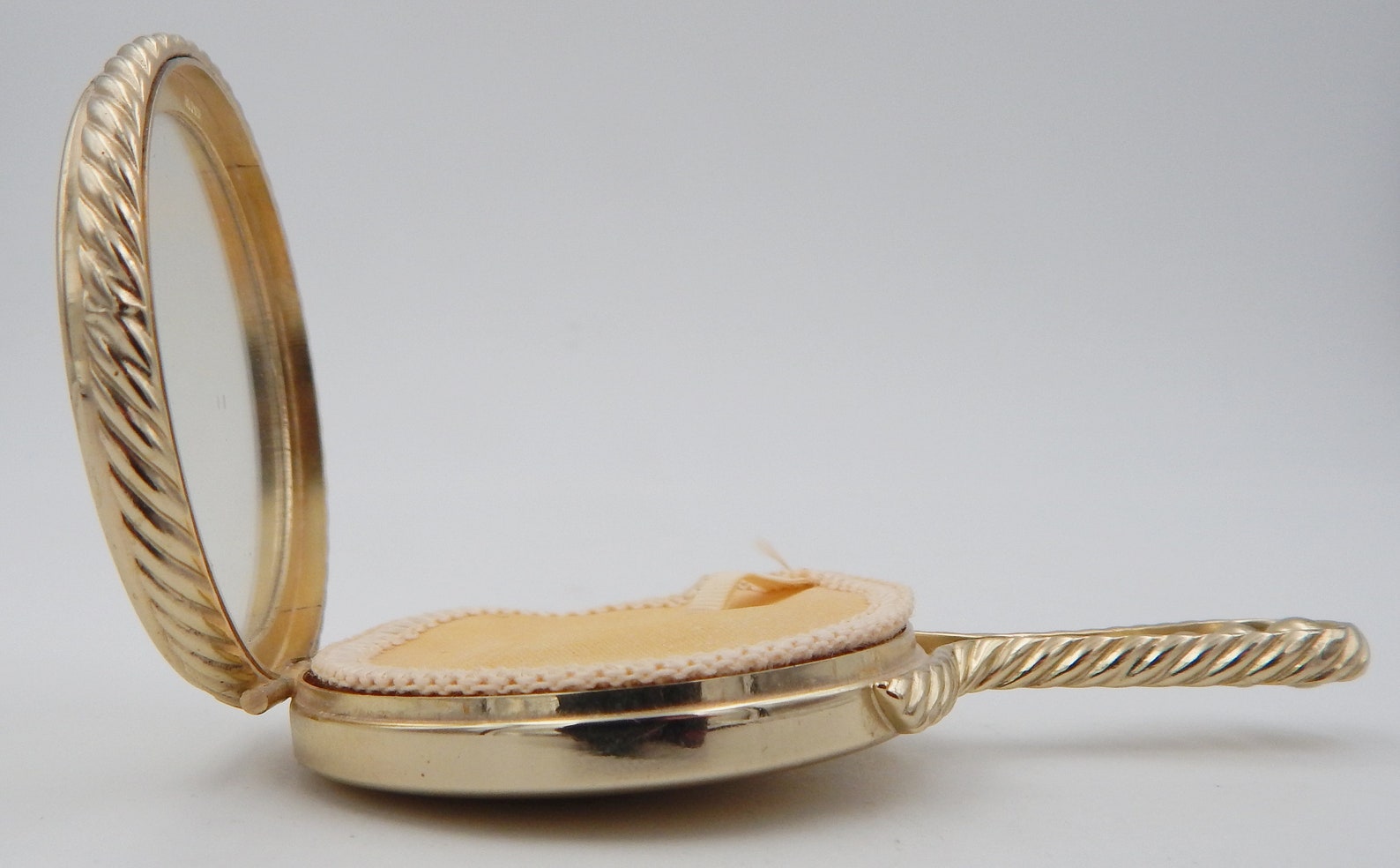 NAPIER Powder Compact Hand Mirror Design - 1950 - Etsy