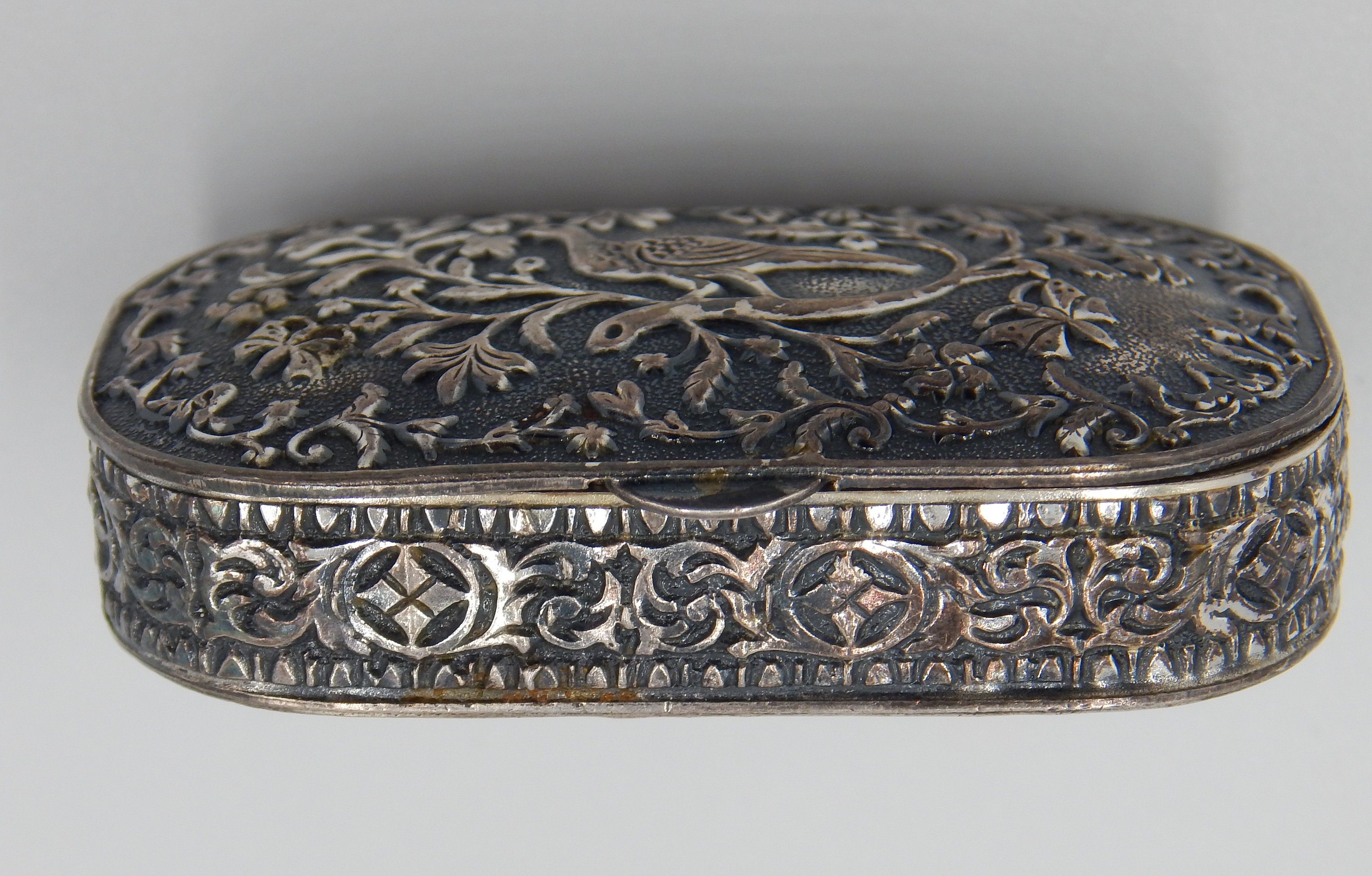 NAPIER Repousse Style Trinket Box Peasant Butterflies Nature - Etsy