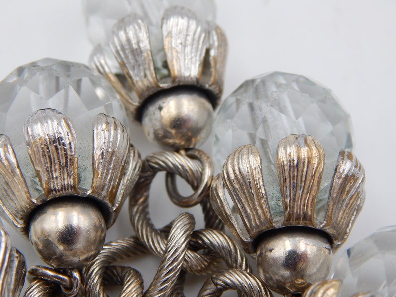 NAPIER Faceted Crystals Charm Bracelet - Loved - Etsy