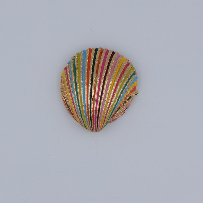 Seashell Pin - Etsy