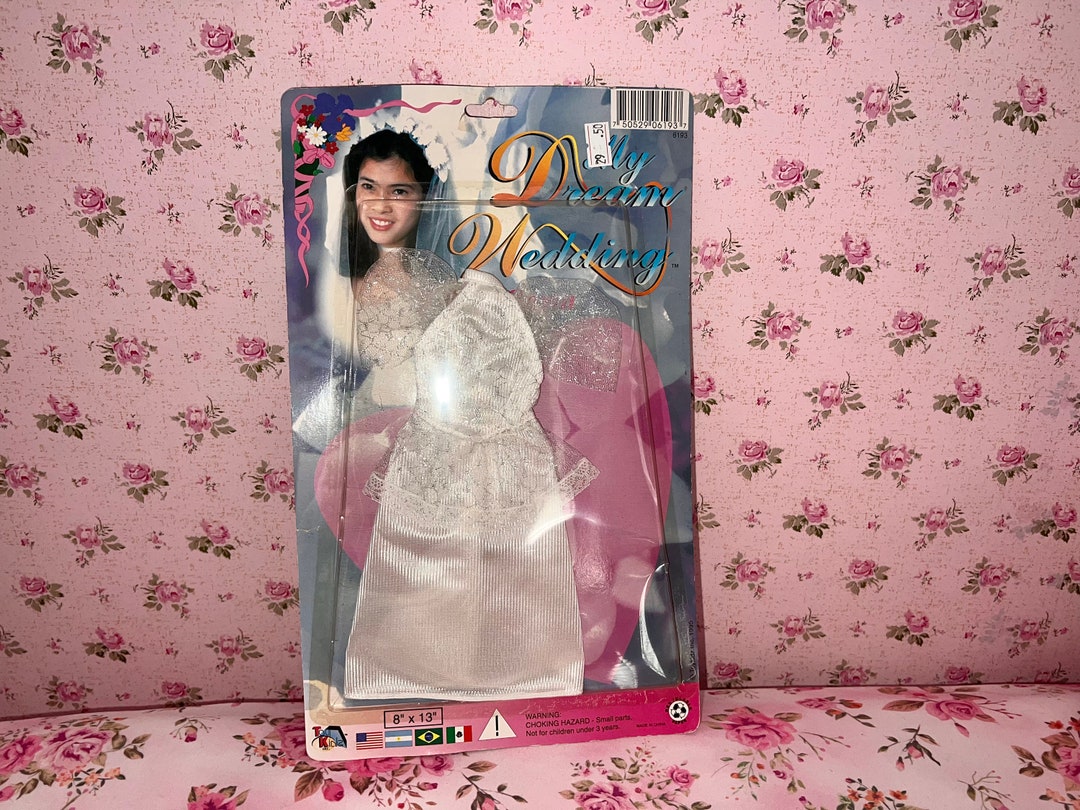 80s, Rare, Dream Bride, My Dream Wedding, Doll Dress, Barbie, Poof ...