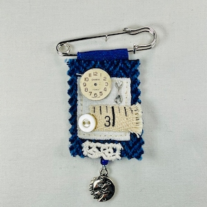 Collage Pin - Time to Sew #1 - Etsy