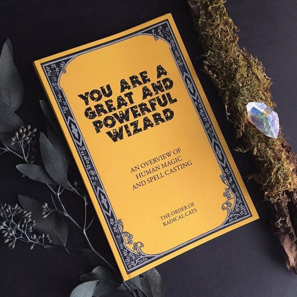 Real Spell Book - Etsy