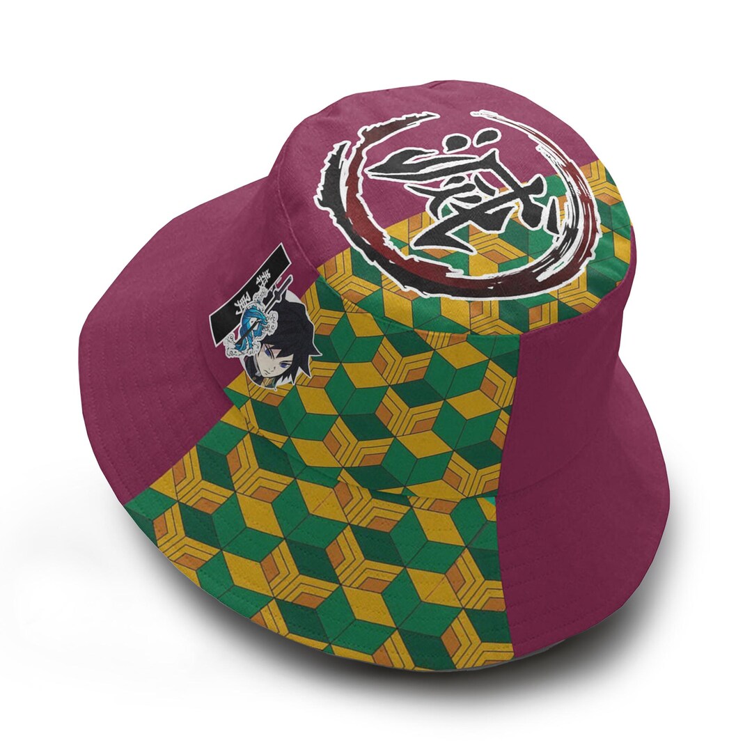 Giyuu Tomioka Anime Bucket Hat - Etsy
