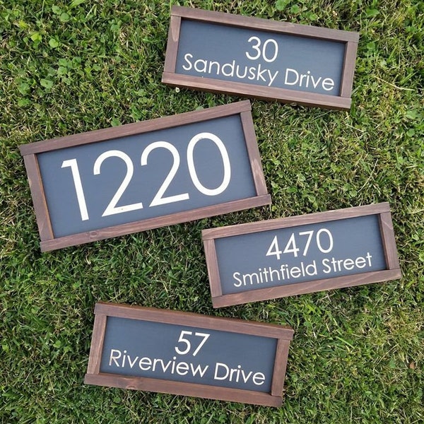 Farmhouse Exterior Sign - Etsy