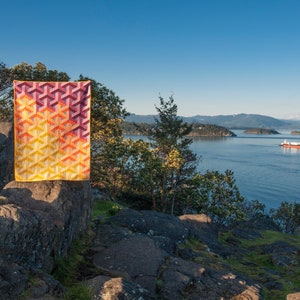 Entangled Sky, Krista Moser Patterns, Escher Quilt Pattern, 3D Quilting ...