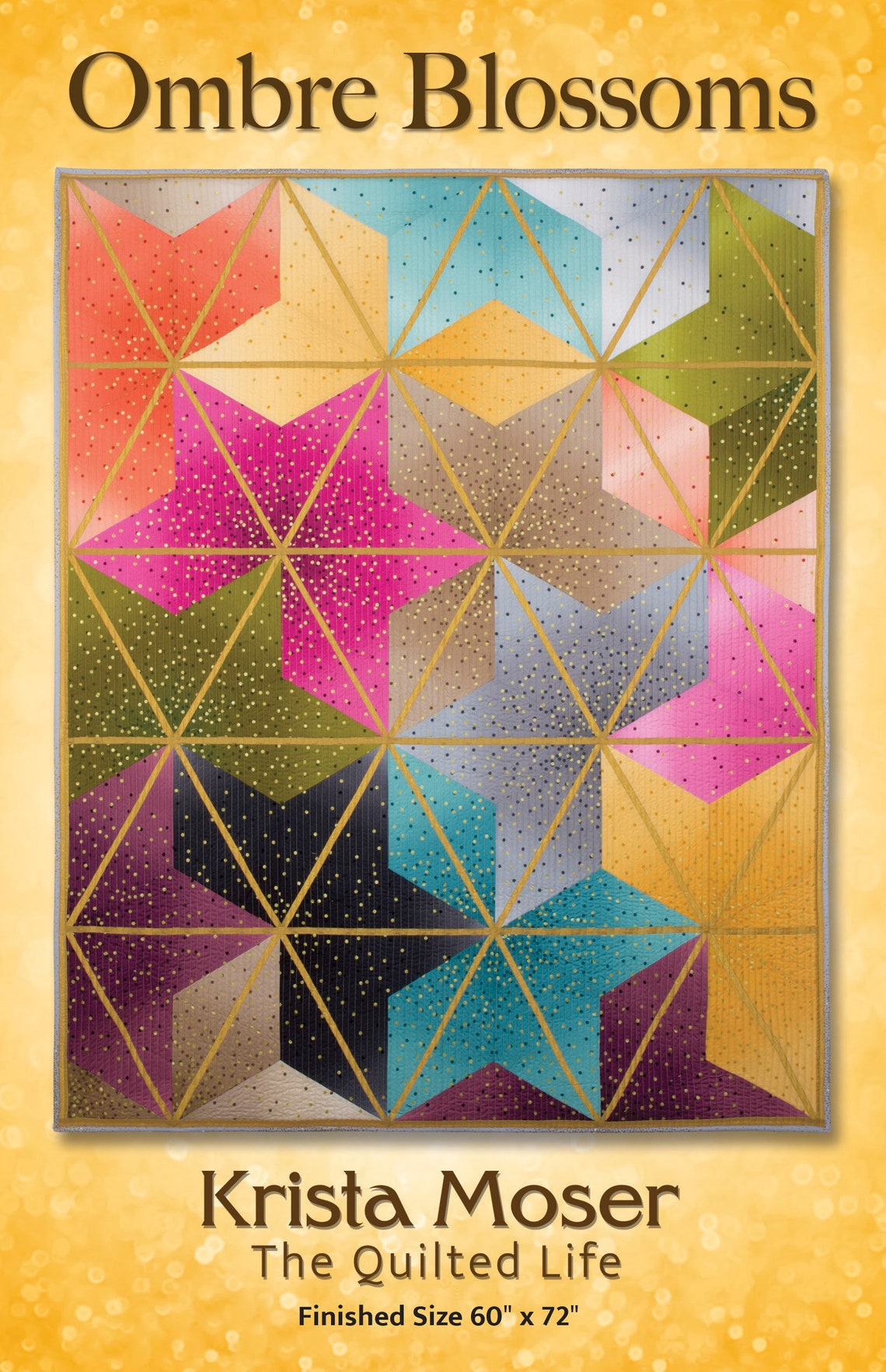 Ombre Blossoms Krista Moser Patterns Ombre Quilt Pattern - Etsy