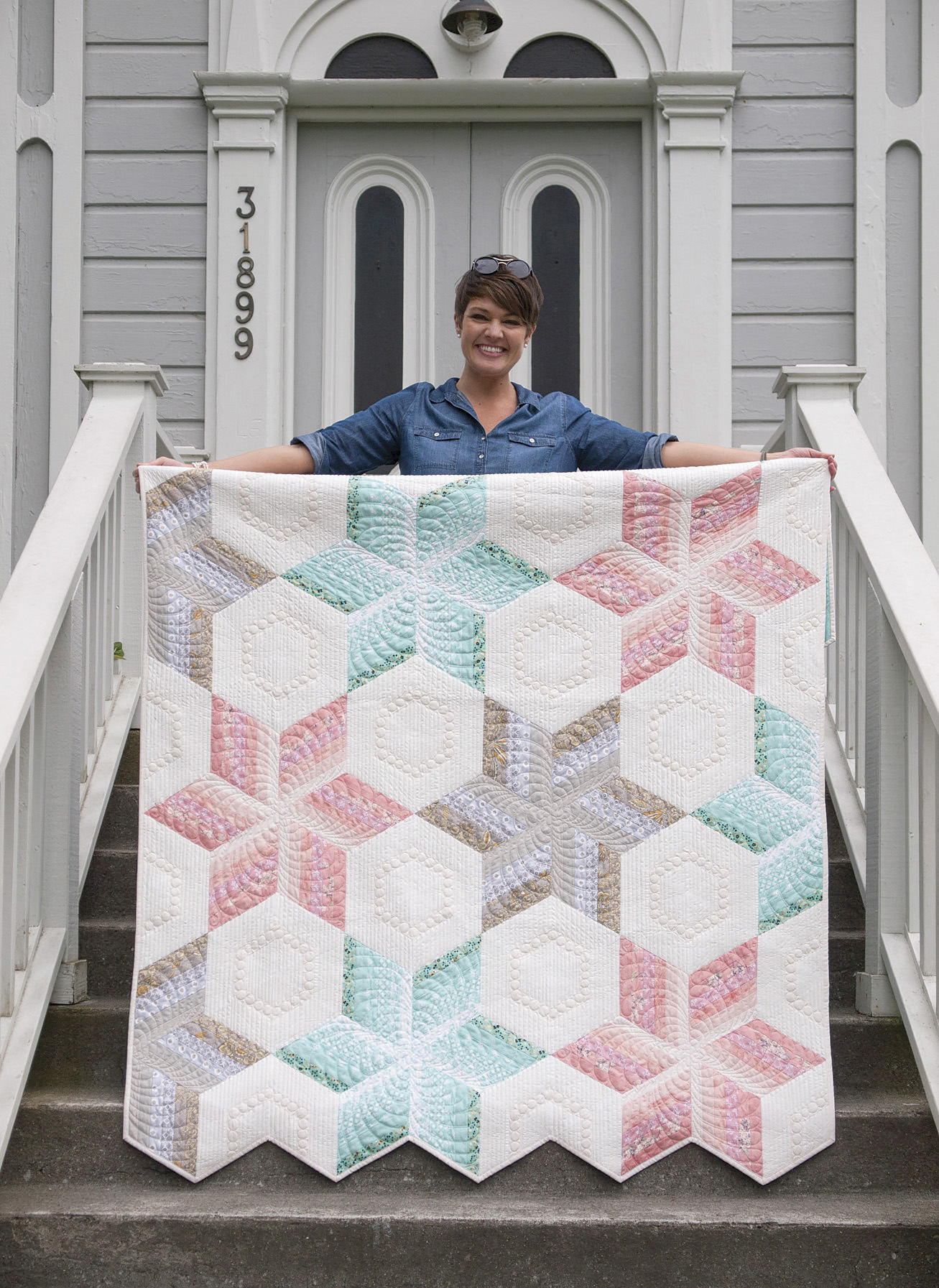 Champagne and Pearls Krista Moser Patterns Modern Quilt - Etsy UK