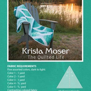 Aztec Diamond Krista Moser Modern Quilt Pattern, 60 Degree Triangle ...