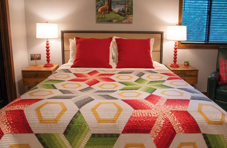 Champagne and Pearls, Krista Moser Patterns, Modern Quilt Pattern, Uses ...
