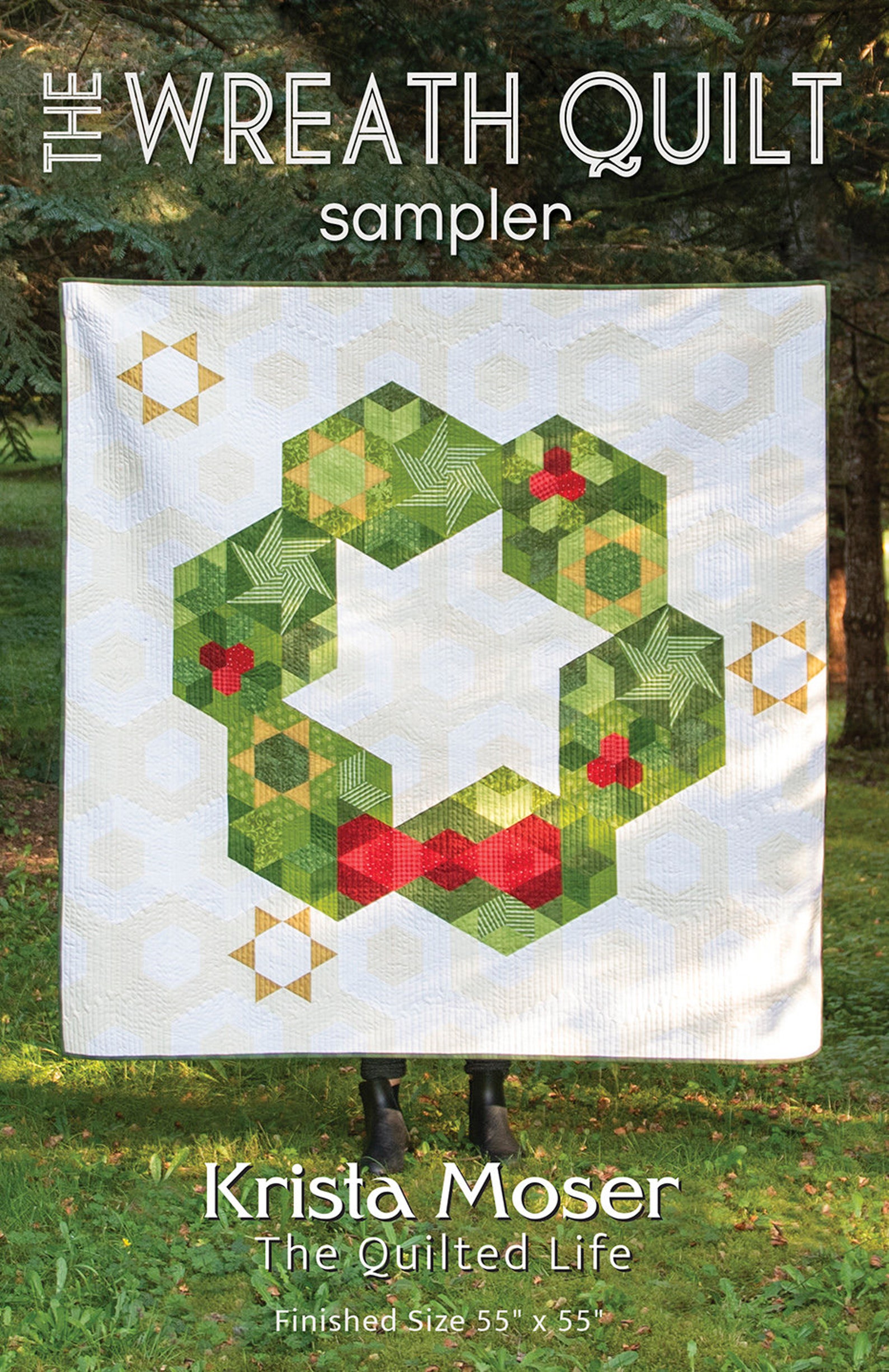 The Wreath Quilt Sampler, Krista Moser Patterns, Modern Quilt Pattern ...