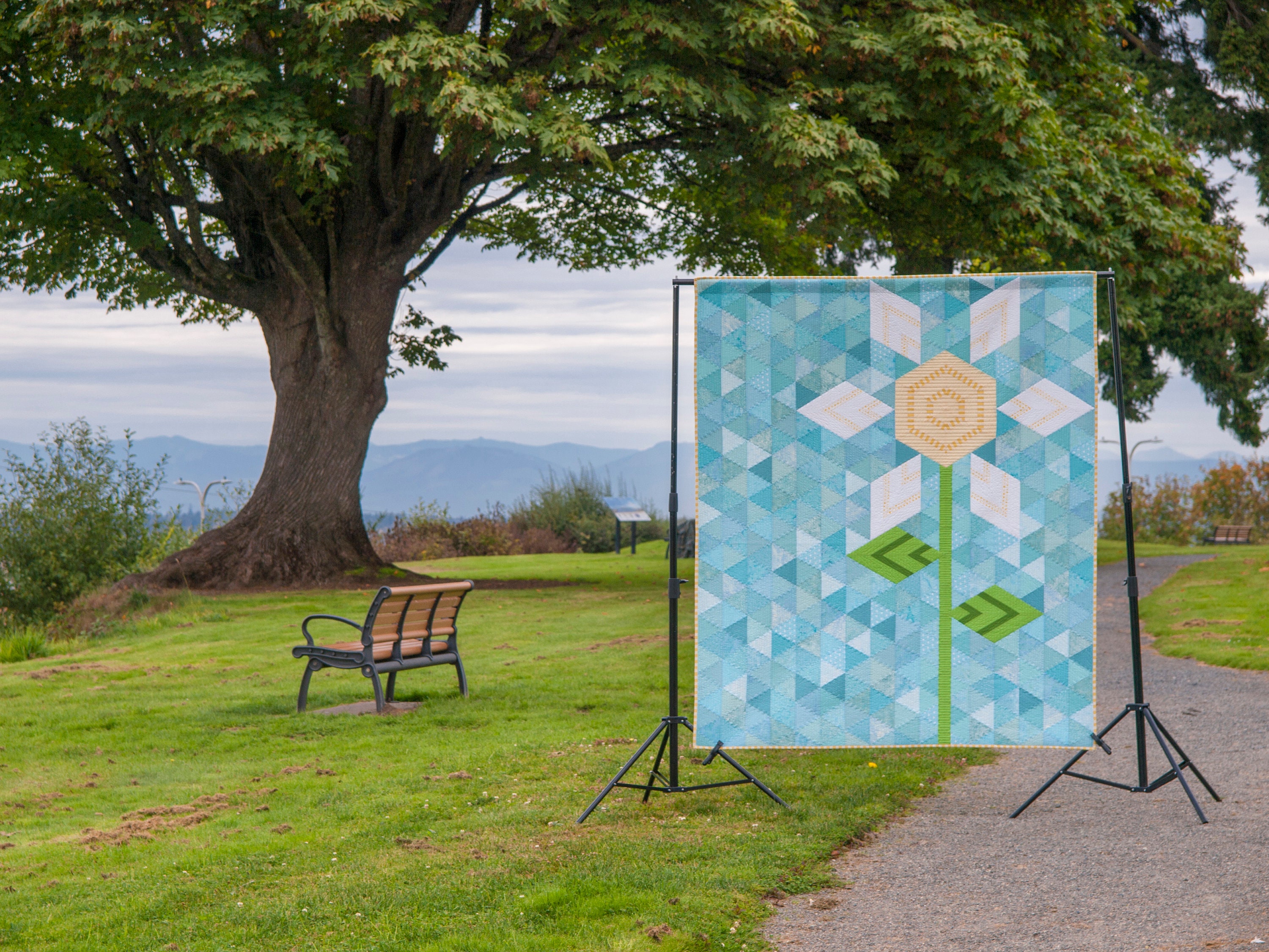 Big Sky Bloom Krista Moser Patterns Modern Quilt Pattern - Etsy