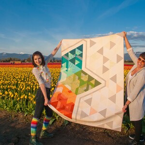 Double Struck Star, Krista Moser Patterns, Modern Quilt Pattern, Uses ...