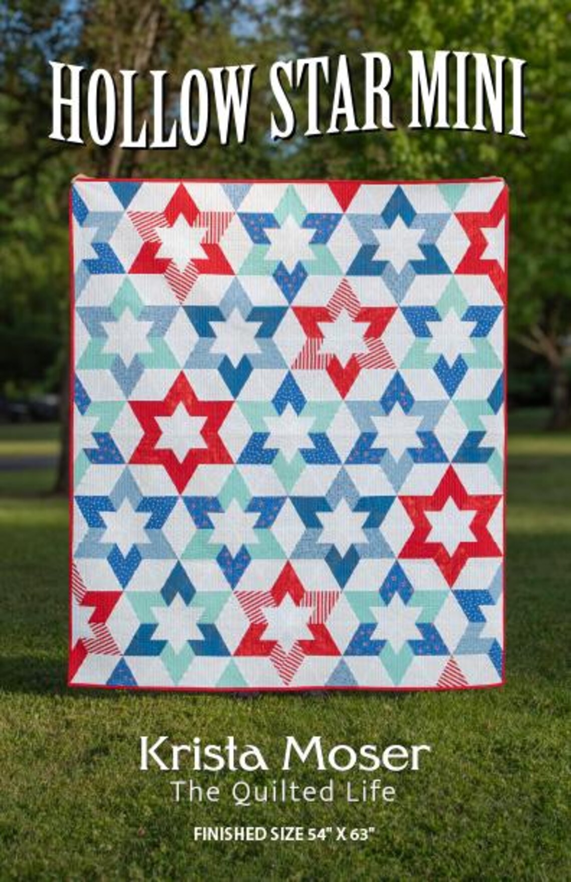 Hollow Star Mini, Krista Moser Patterns, Modern Quilt Pattern, Uses ...