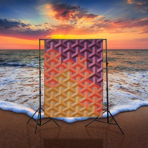 Entangled Sky, Krista Moser Patterns, Escher Quilt Pattern, 3D Quilting ...