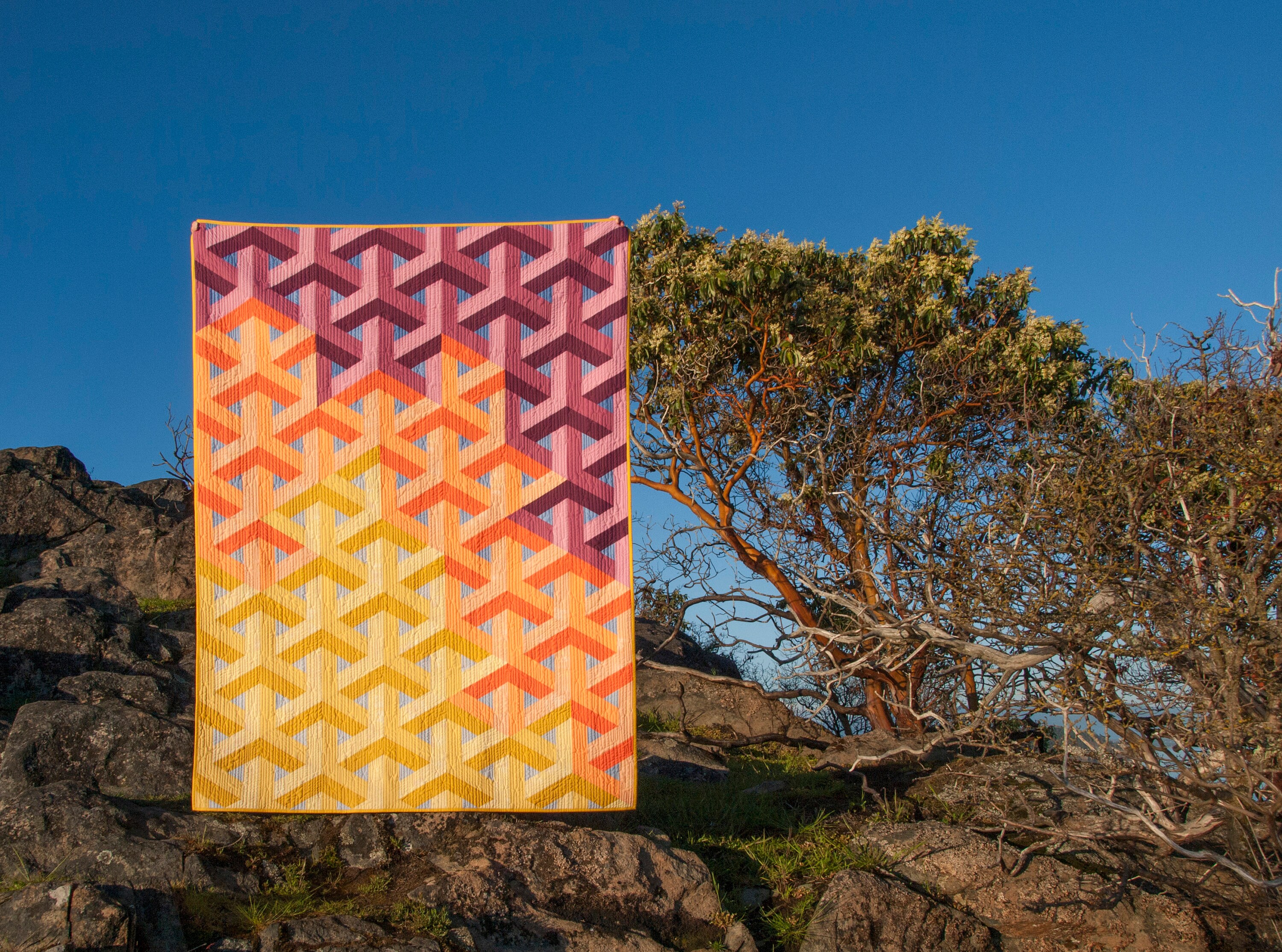 Entangled Sky Krista Moser Patterns Escher Quilt Pattern 3D - Etsy ... Entangled Sky Krista Moser Patterns Escher Quilt Pattern 3D - Etsy ...