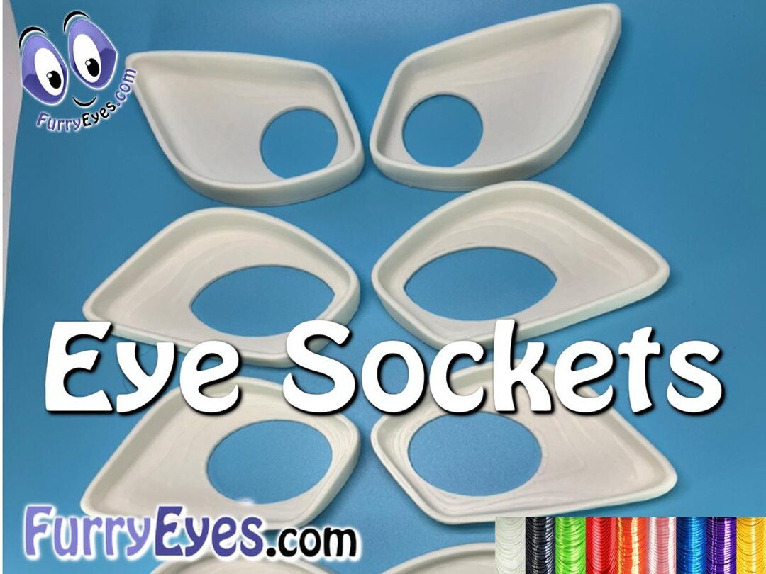 ES5 Eye Sockets - 26 Styles - 16 Sizes - 9 Colors - 3D Printed - One ...