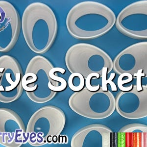 ES4 Eye Sockets - 26 Styles - 16 Sizes - 9 Colors - 3D Printed - One ...