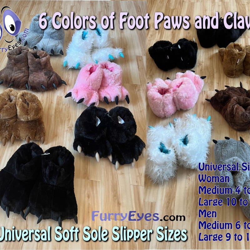 Furry Fox Paws Cosplay - Etsy