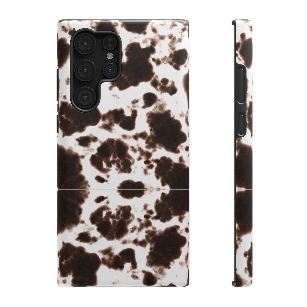 Cow Print Cow Hide Country Western Impact-resistant Cell Phone Cases ...