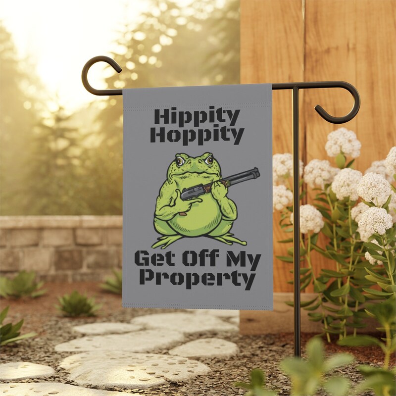 Hippity Hoppity Get off My Property Sign - Etsy