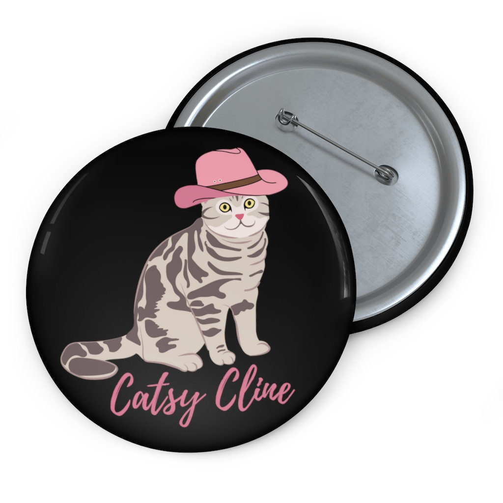Catsy Cline Patsy Cline Classic Country Pin Buttons - Etsy