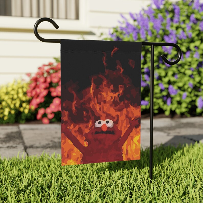 Hellmo Chaos Funny Meme Garden Yard Flag - Etsy