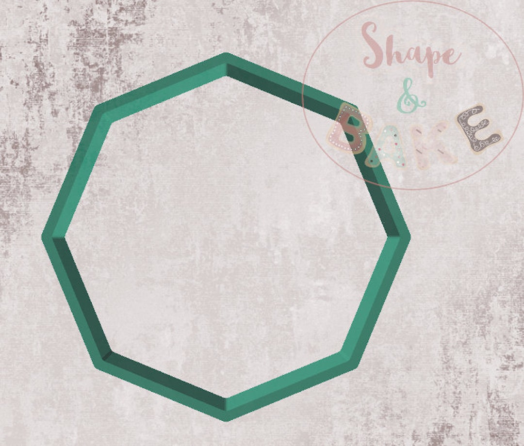 Octagon Cookie Cutter - Etsy