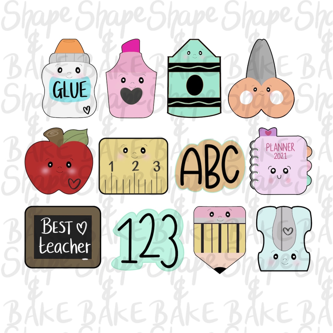 Mini's Mix and Match Cookie Cutters (any 4 Cutters) - Etsy