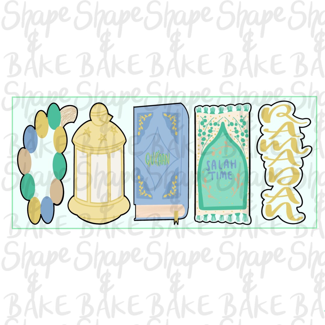 Ramadan Sticks Set Cookie Cutters (5 Cutters) - Etsy