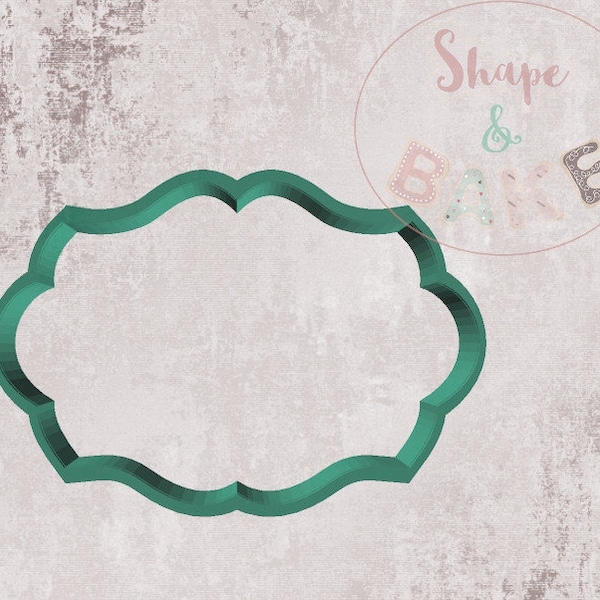 Plaque Cookie Cutter - Etsy