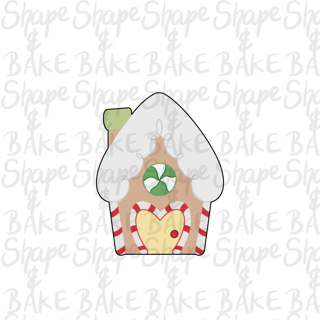 Gingerbread House 2022 Cookie Cutter - Etsy