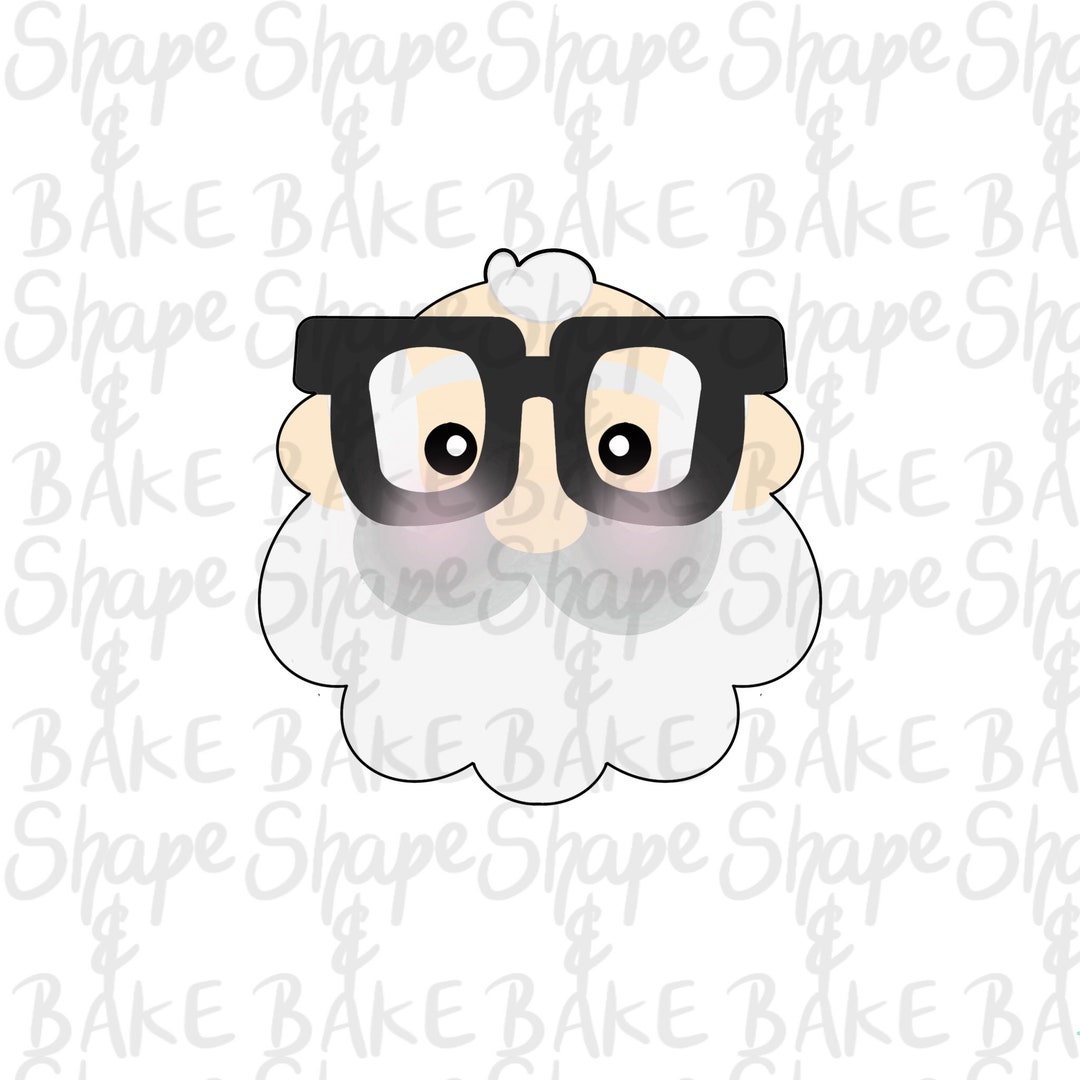 Bold Santa Cookie Cutter - Etsy