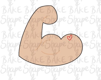 Arm Muscles 266-D276 Cookie Cutter Set - Etsy