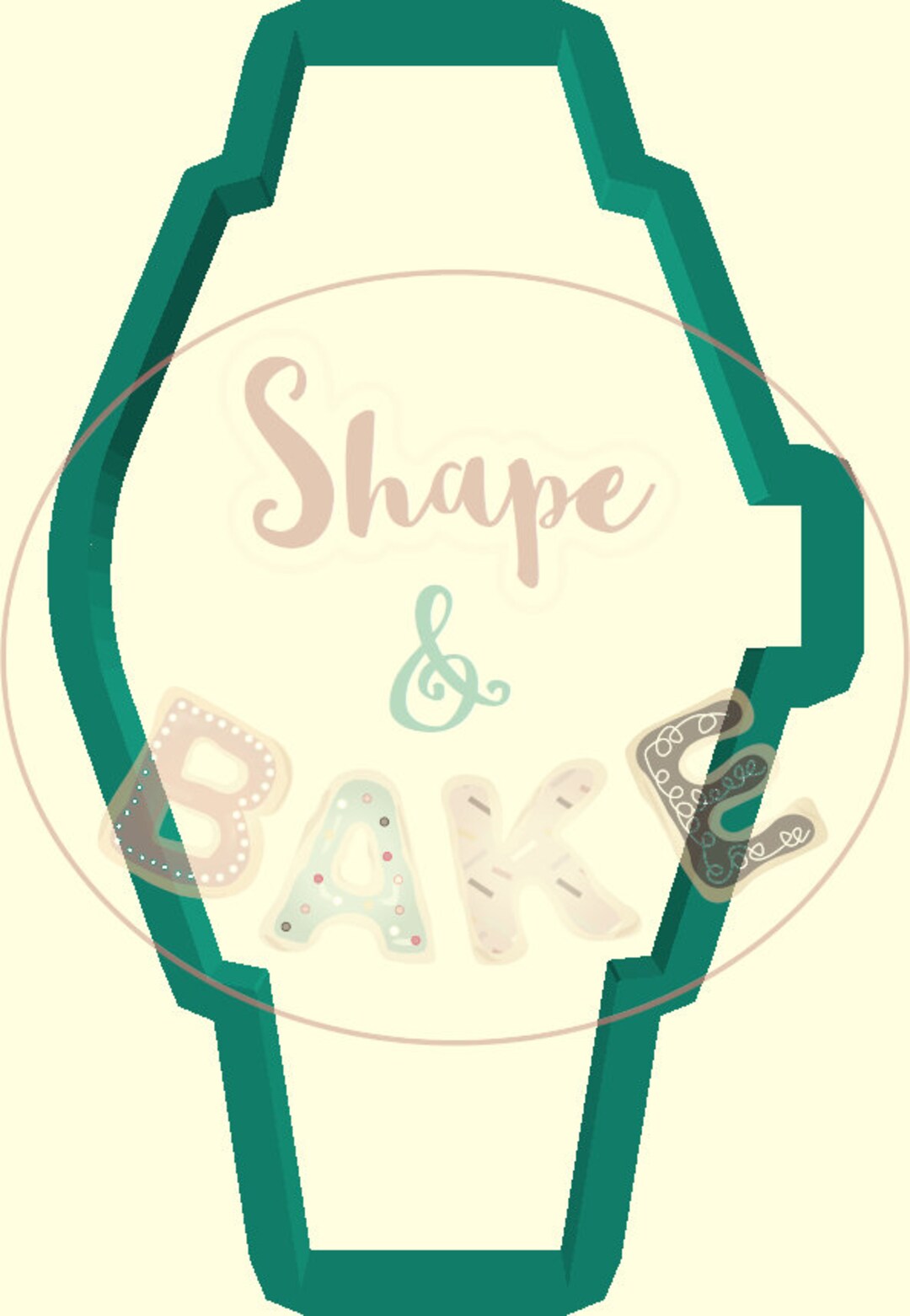 Watch Cookie Cutter - Etsy