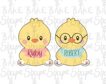 Round Chick Cookie Cutter - Etsy