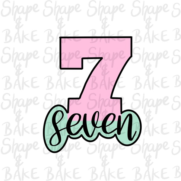 7 Cookie Cutter - Etsy