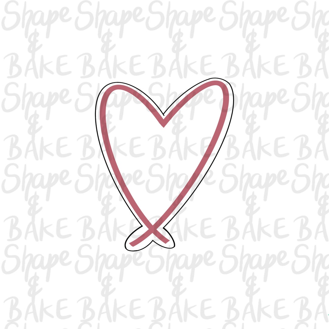 Heart 2023 Cookie Cutter - Etsy