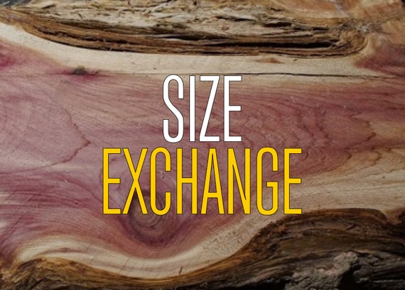 Size Exchange Service | Etsy