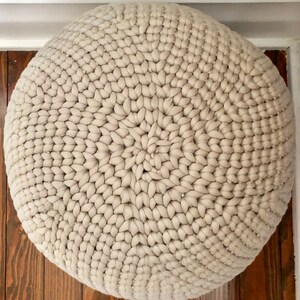 Crochet Pattern - the Mia Ottoman, Floor Poof - Etsy