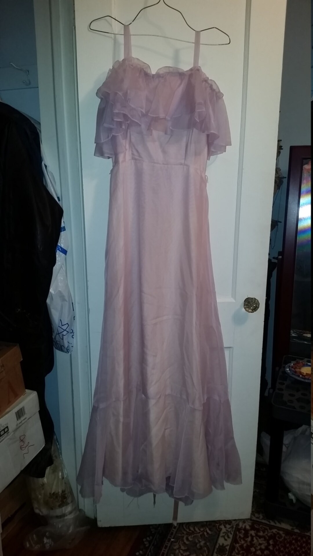 Vintage 70's Formal, Prom, Bridesmaid Maxi Dress Lavender - Etsy