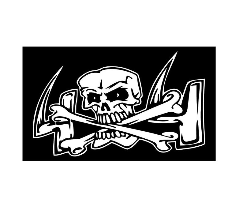 4x4 decal skull bones off road jeep sticker svg car decal cut | Etsy