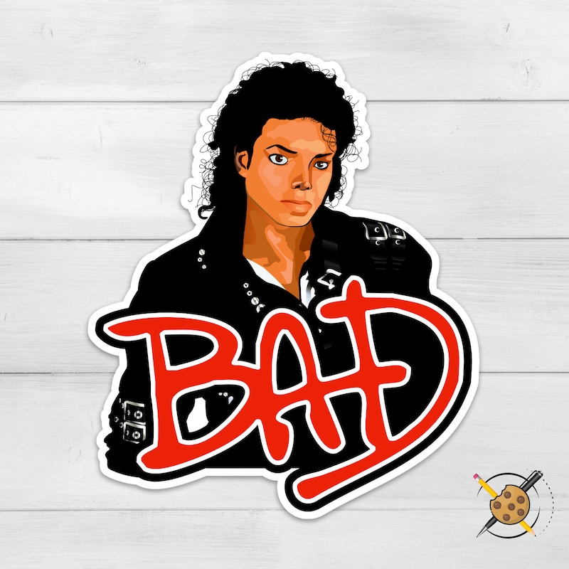 Michael Jackson Stickers - Etsy